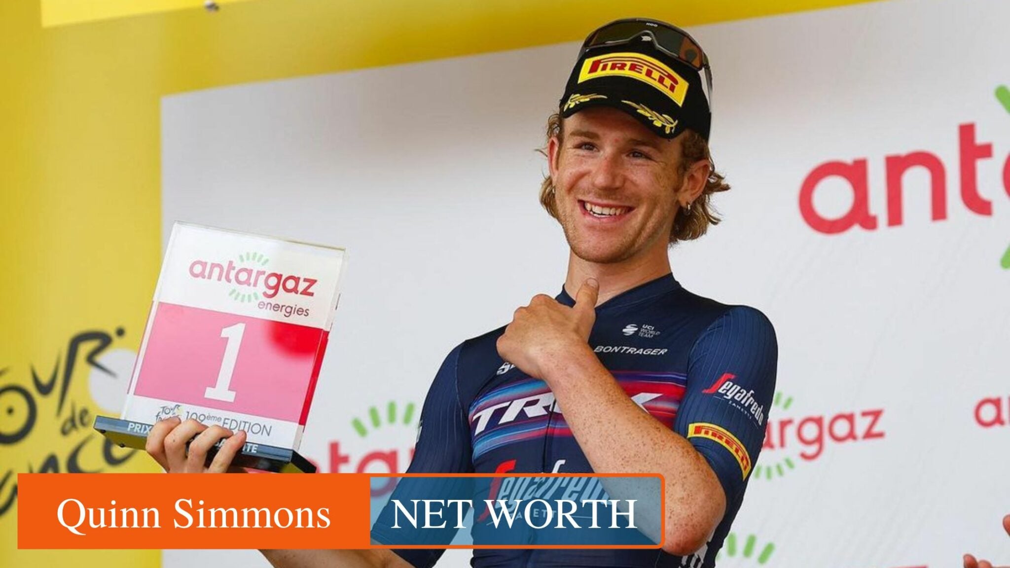 Quinn Simmons Tour de France, Standings, Family, Height and Weight, Net ...